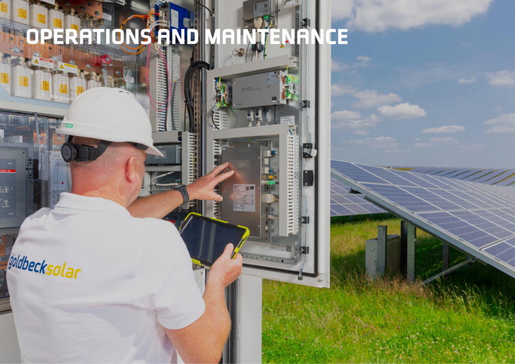 Solar O&M Services %%page%% | GOLDBECK SOLAR